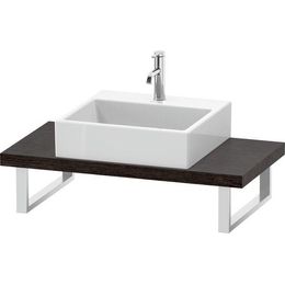 Duravit L-Cube Konsole Eiche dunkel geb&uuml;rstet Matt 800x480x45 mm - LC100C07272 LC100C07272