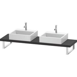 Duravit L-Cube Konsole Graphit Supermatt 800x480x45 mm - LC101C08080 LC101C08080