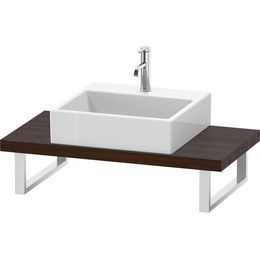 Duravit L-Cube Konsole Nussbaum geb&uuml;rstet Matt 800x480x45 mm - LC100C06969 LC100C06969