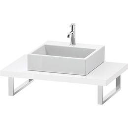 Duravit L-Cube Konsole Wei&szlig; Hochglanz 800x550x45 mm - LC102C08585 LC102C08585