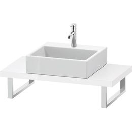 Duravit L-Cube Konsole Wei&szlig; Hochglanz 800x480x45 mm - LC100C08585 LC100C08585