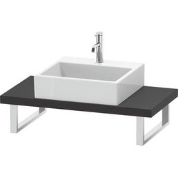 Duravit L-Cube Konsole Graphit Supermatt 800x480x45 mm - LC100C08080 LC100C08080