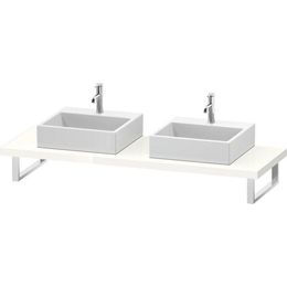 Duravit L-Cube Konsole Wei&szlig; Hochglanz 800x550x45 mm - LC103C02222 LC103C02222