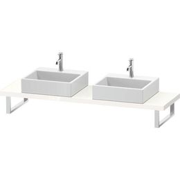 Duravit L-Cube Konsole Wei&szlig; Hochglanz 800x480x45 mm - LC101C02222 LC101C02222
