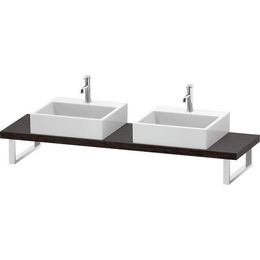 Duravit L-Cube Konsole Eiche dunkel geb&uuml;rstet Matt 800x480x45 mm - LC101C07272 LC101C07272