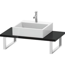 Duravit L-Cube Konsole Schwarz Hochglanz 800x480x30 mm - LC104C04040 LC104C04040