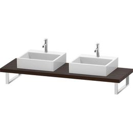 Duravit L-Cube Konsole Nussbaum geb&uuml;rstet Matt 800x550x45 mm - LC103C06969 LC103C06969