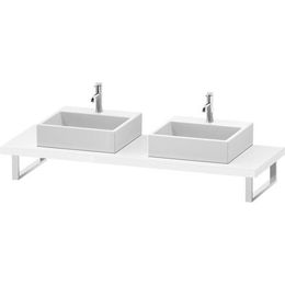 Duravit L-Cube Konsole Wei&szlig; Hochglanz 800x550x45 mm - LC103C08585 LC103C08585