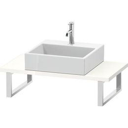 Duravit L-Cube Konsole Wei&szlig; Hochglanz 800x480x30 mm - LC104C02222 LC104C02222