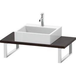 Duravit L-Cube Konsole Eiche dunkel geb&uuml;rstet Matt 800x480x30 mm - LC104C07272 LC104C07272