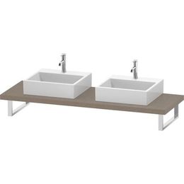 Duravit L-Cube Konsole Leinen Matt 800x550x45 mm - LC103C07575 LC103C07575