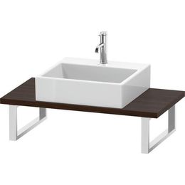 Duravit L-Cube Konsole Nussbaum geb&uuml;rstet Matt 800x480x30 mm - LC104C06969 LC104C06969
