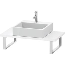 Duravit L-Cube Konsole Wei&szlig; Hochglanz 800x480x30 mm - LC104C08585 LC104C08585