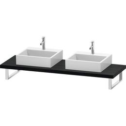 Duravit L-Cube Konsole Eiche Schwarz Matt 800x550x45 mm - LC103C01616 LC103C01616