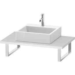 Duravit L-Cube Konsole Wei&szlig; Matt 800x550x30 mm - LC106C01818 LC106C01818