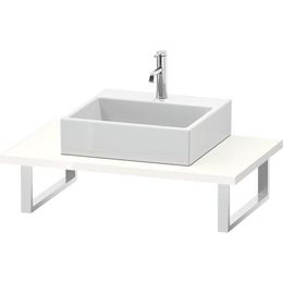 Duravit L-Cube Konsole Wei&szlig; Hochglanz 800x550x30 mm - LC106C02222 LC106C02222