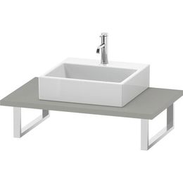Duravit L-Cube Konsole Betongrau Matt 800x550x30 mm - LC106C00707 LC106C00707