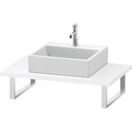 Duravit L-Cube Konsole Wei&szlig; Hochglanz 800x550x30 mm - LC106C08585 LC106C08585