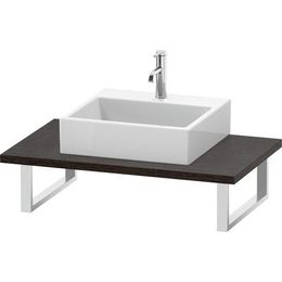 Duravit L-Cube Konsole Eiche dunkel geb&uuml;rstet Matt 800x550x30 mm - LC106C07272 LC106C07272