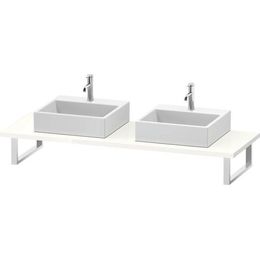 Duravit L-Cube Konsole Wei&szlig; Hochglanz 800x550x30 mm - LC107C02222 LC107C02222