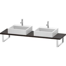 Duravit L-Cube Konsole Eiche dunkel geb&uuml;rstet Matt 800x480x30 mm - LC105C07272 LC105C07272