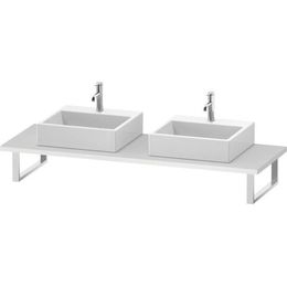 Duravit L-Cube Konsole Wei&szlig; Matt 800x550x30 mm - LC107C01818 LC107C01818