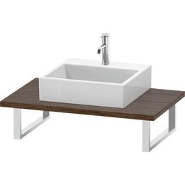 Duravit L-Cube Konsole Nussbaum dunkel Matt 800x550x30 mm - LC106C02121 LC106C02121