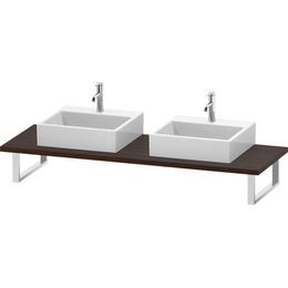 Duravit L-Cube Konsole Nussbaum geb&uuml;rstet Matt 800x550x30 mm - LC107C06969 LC107C06969