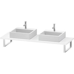 Duravit L-Cube Konsole Wei&szlig; Hochglanz 800x550x30 mm - LC107C08585 LC107C08585