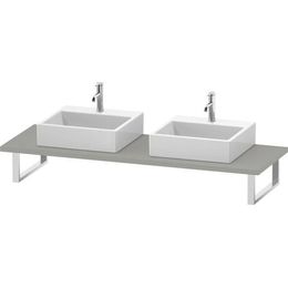 Duravit L-Cube Konsole Betongrau Matt 800x550x30 mm - LC107C00707 LC107C00707
