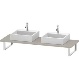 Duravit L-Cube Konsole Taupe Matt 800x550x30 mm - LC107C09191 LC107C09191