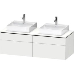 Duravit L-Cube Konsolenwaschtischunterbau wandh&auml;ngend Wei&szlig; Matt 1420x550x482 mm - LC4872B18180000 LC4872B18180000