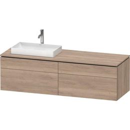 Duravit L-Cube Konsolen-Waschtischunterbau wandh&auml;ngend 1620x550x482 Az 2 Ei mr Mt LC4871L55550000