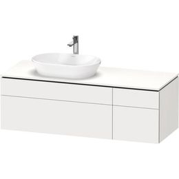 Duravit L-Cube Konsolenwaschtischunterbau wandh&auml;ngend Wei&szlig; Supermatt 1420x550x482 mm - LC48770848400 LC4877084840000