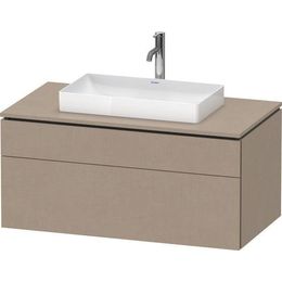 Duravit L-Cube Konsolenwaschtischunterbau wandh&auml;ngend Leinen Matt 1020x550x482 mm - LC4881075750000 LC4881075750000