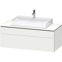 Duravit L-Cube Konsolenwaschtischunterbau wandh&auml;ngend Wei&szlig; Matt 1220x550x482 mm - LC4882018180000 LC4882018180000