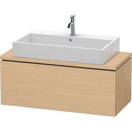 Duravit L-Cube Konsolenwaschtischunterbau wandh&auml;ngend Natur Eiche Matt 1020x477x400 mm - LC580403030 LC580403030