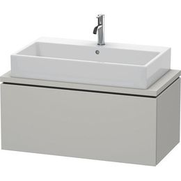 Duravit L-Cube Konsolenwaschtischunterbau wandh&auml;ngend Betongrau Matt 920x477x400 mm - LC580300707 LC580300707