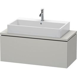 Duravit L-Cube Konsolenwaschtischunterbau wandh&auml;ngend Betongrau Matt 1020x477x400 mm - LC580400707 LC580400707