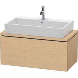 Duravit L-Cube Konsolenwaschtischunterbau wandh&auml;ngend Natur Eiche Matt 920x477x400 mm - LC580303030 LC580303030