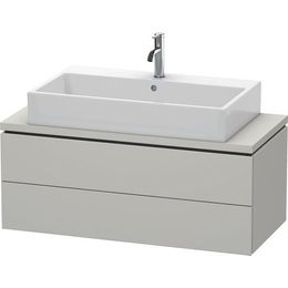 Duravit L-Cube Konsolenwaschtischunterbau wandh&auml;ngend Betongrau Matt 1020x477x400 mm - LC580900707 LC580900707