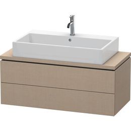 Duravit L-Cube Konsolenwaschtischunterbau wandh&auml;ngend Leinen Matt 1020x477x400 mm - LC580907575 LC580907575