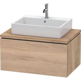 Duravit L-Cube Konsolen-Waschtischunterbau wandh&auml;ngend 820x547x400 Az 1 Front: Ei LC581205555