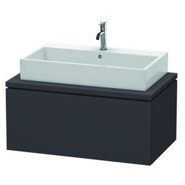Duravit L-Cube Konsolenwaschtischunterbau wandh&auml;ngend Graphit Supermatt 920x547x400 mm - LC581308080 LC581308080
