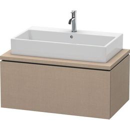 Duravit L-Cube Konsolenwaschtischunterbau wandh&auml;ngend Leinen Matt 920x547x400 mm - LC581307575 LC581307575