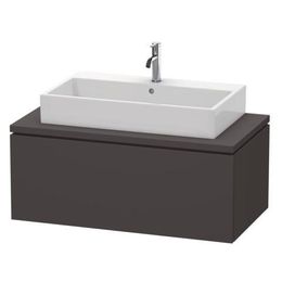 Duravit L-Cube Konsolenwaschtischunterbau wandh&auml;ngend Graphit Supermatt 1020x547x400 mm - LC58140808 LC581408080
