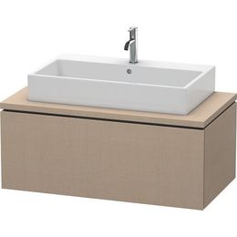 Duravit L-Cube Konsolenwaschtischunterbau wandh&auml;ngend Leinen Matt 1020x547x400 mm - LC581407575 LC581407575