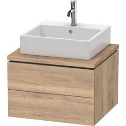 Duravit L-Cube Konsolen-Waschtischunterbau wandh&auml;ngend 620x547x400 Front: Ei LC581505555