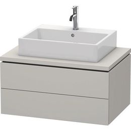 Duravit L-Cube Konsolenwaschtischunterbau wandh&auml;ngend Betongrau Matt 820x547x400 mm - LC581700707 LC581700707