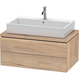 Duravit L-Cube Konsolen-Waschtischunterbau wandh&auml;ngend 920x547x400 Front: Ei LC581805555
